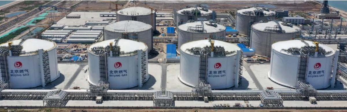 The World's Largest LNG Onshore Membrane Tank Successfully in Operation ...